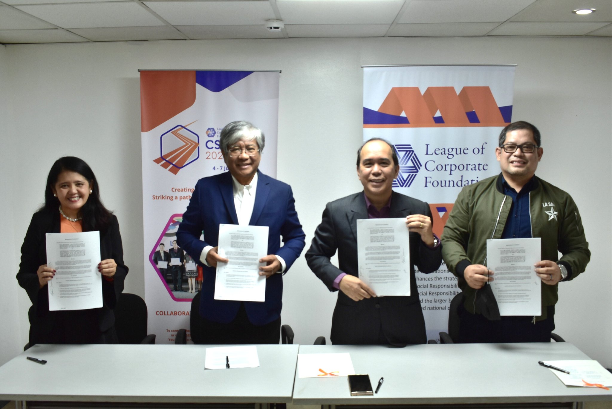 LCF – DLSU ink MOA to develop a CSR Diploma Course – League of ...