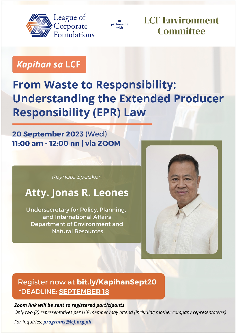 LCF and Environment Committee organize Kapihan sa LCF session ...
