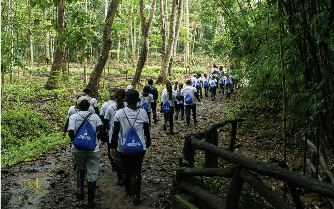 Security Bank plants 2,000 trees at La Mesa Watershed as part of five ...