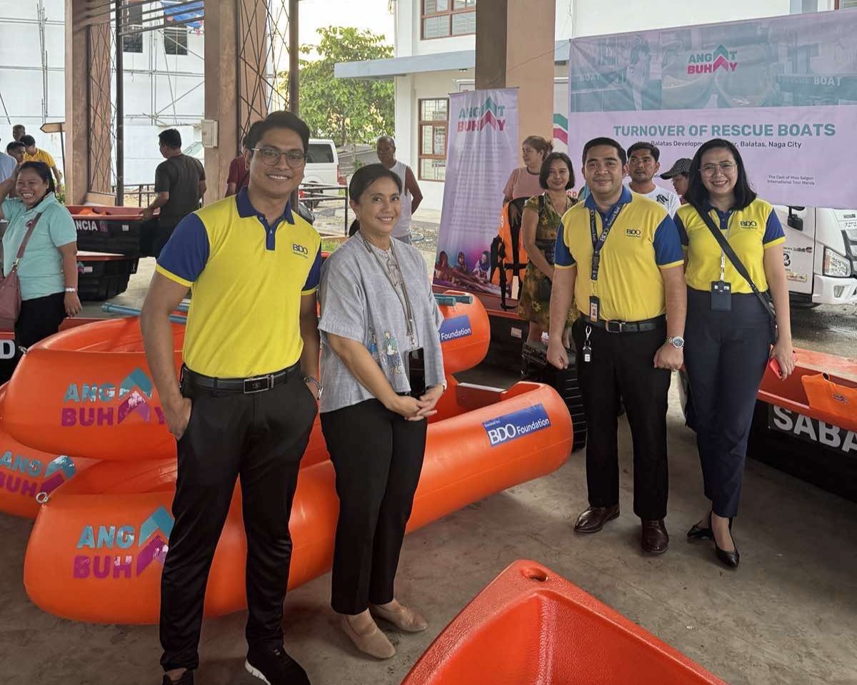 BDO Foundation donates rescue boats to Angat Buhay – League of ...